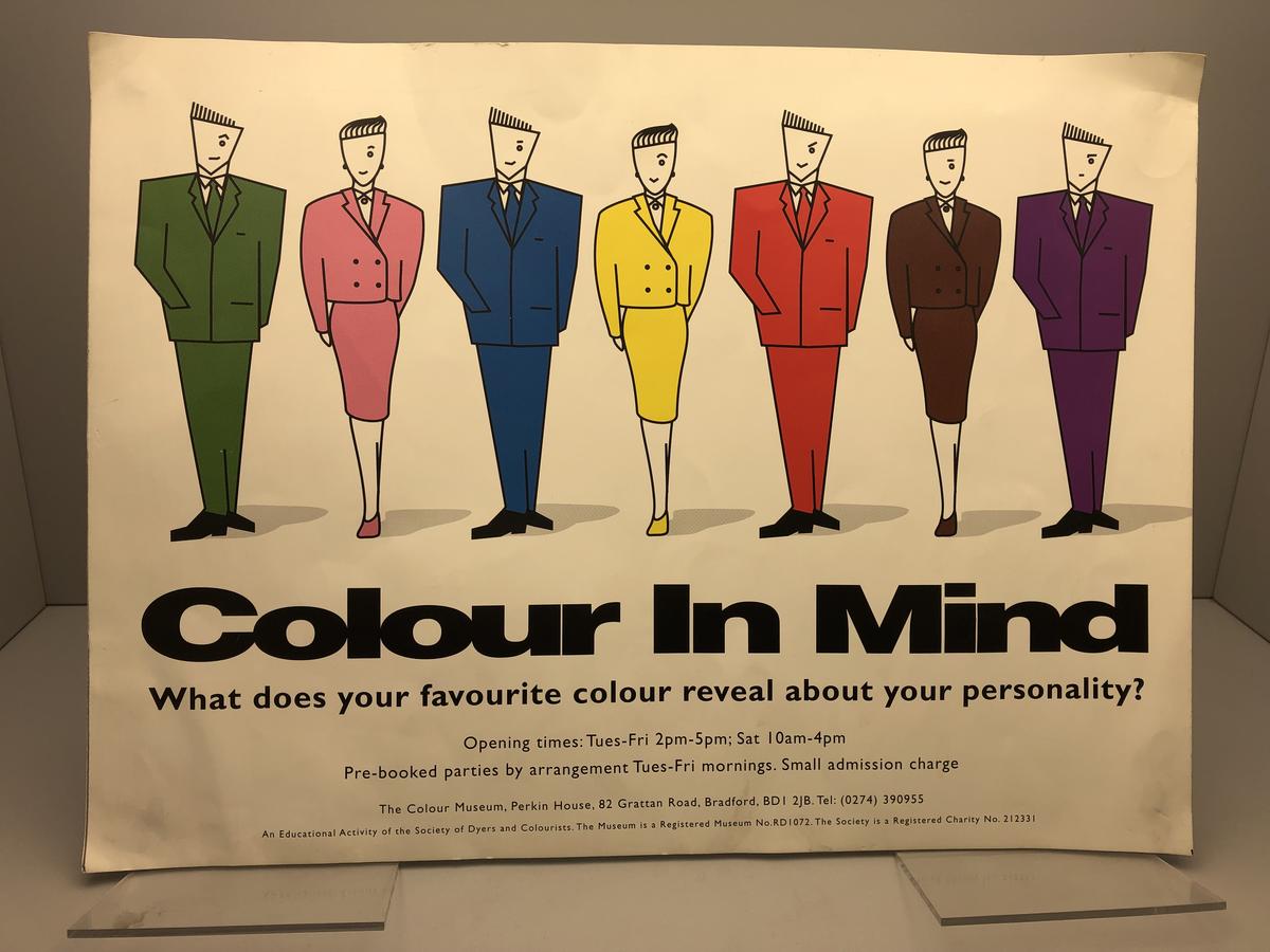 Advertising Poster for 'The Colour Museum' - SDC Textile Collection